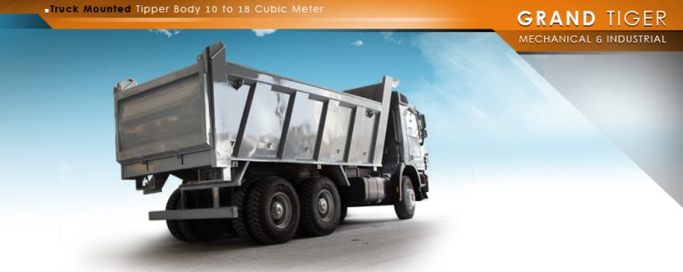TRUCK MOUNTED TIPPER BODY 16 CU M – Grand Tiger Mechanical and Industrial